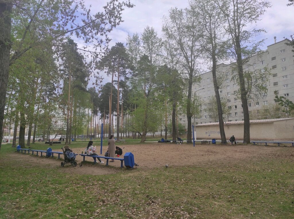 Spor alanı Волейбольная площадка, Yekaterinburg, foto