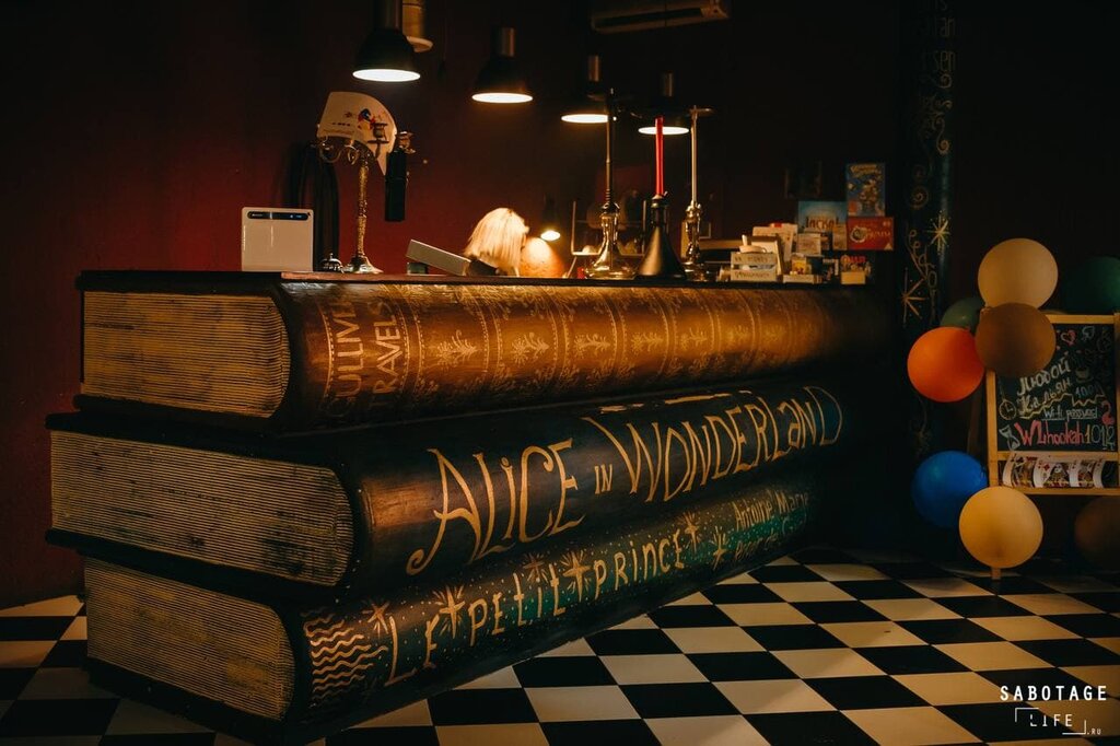 Nargile kafeler Wonderland, Saint‑Petersburg, foto