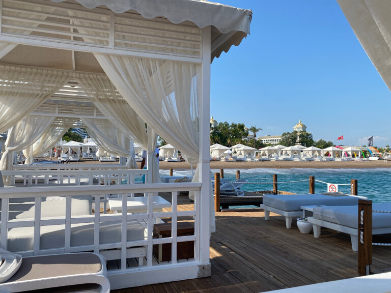 Plaj Titanik Otel Plajı, Antalya, foto