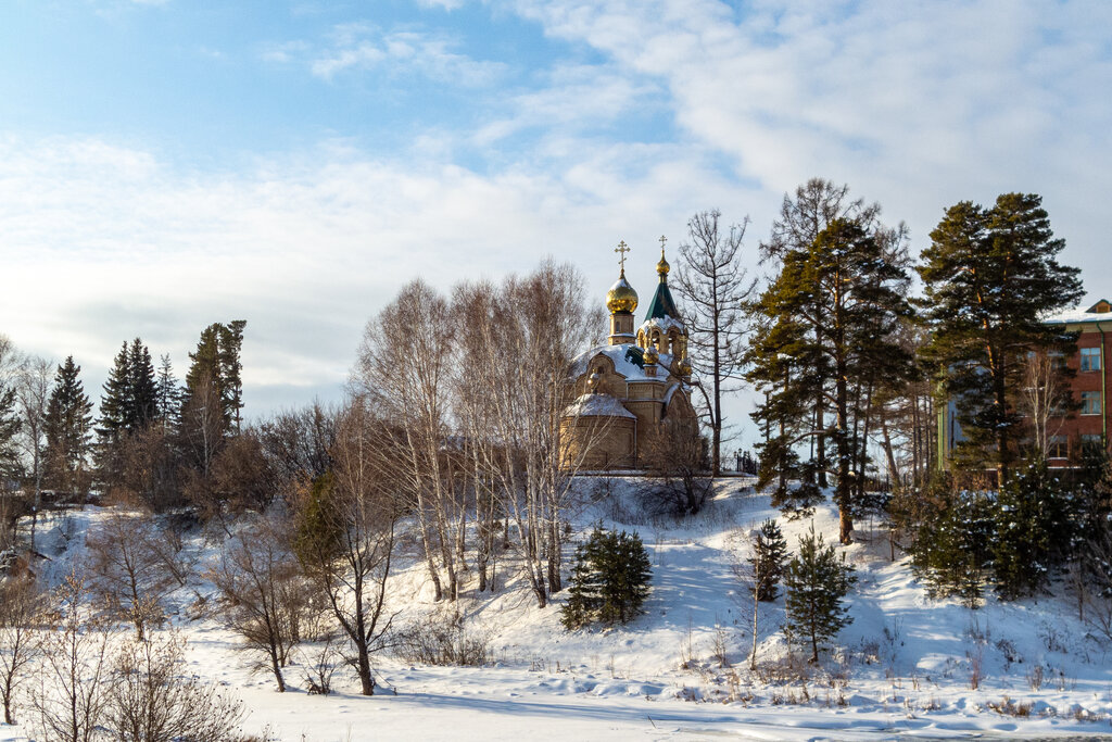 Ortodoks kiliseleri Храм в честь первоверховных апостолов Петра и Павла, Omskaya oblastı, foto
