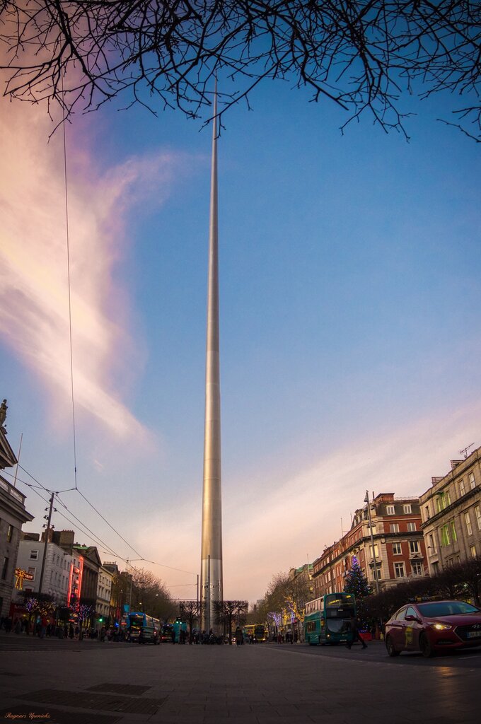 Turistik yerler The Spire, Dublin, foto