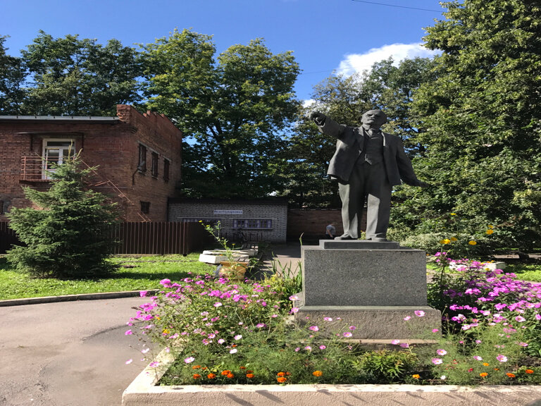 Anıt, heykel В.И. Ленин, Saint‑Petersburg, foto