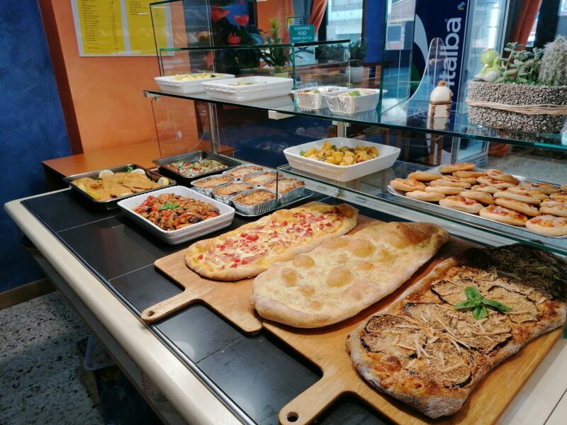 Ekmek fırını Panetteria Due Stelle, Sicilya, foto