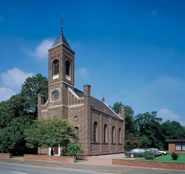 Dini dernekler Evangelische Kirche Bönninghardt - Evangelische Kirchengemeinde Bönninghardt, Kuzey Ren‑Vestfalya, foto