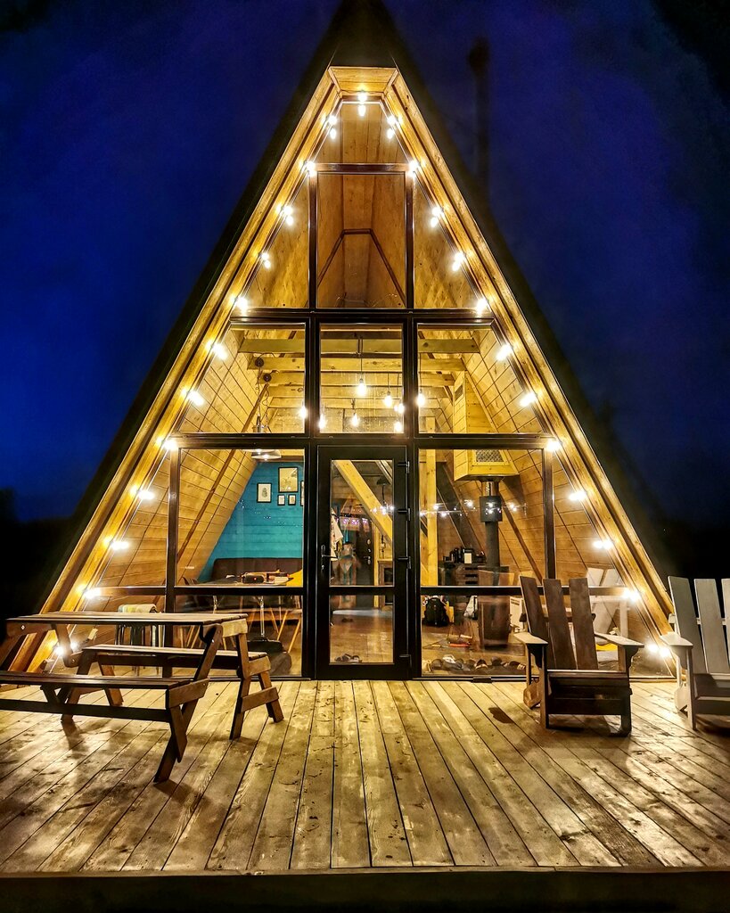 Resort oteller, tesisler Шале у леса, Kurskaya oblastı, foto