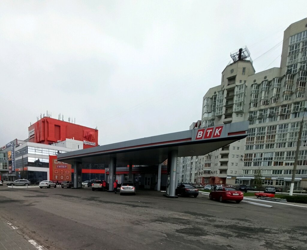 Benzin istasyonu Vtk, Voronej, foto