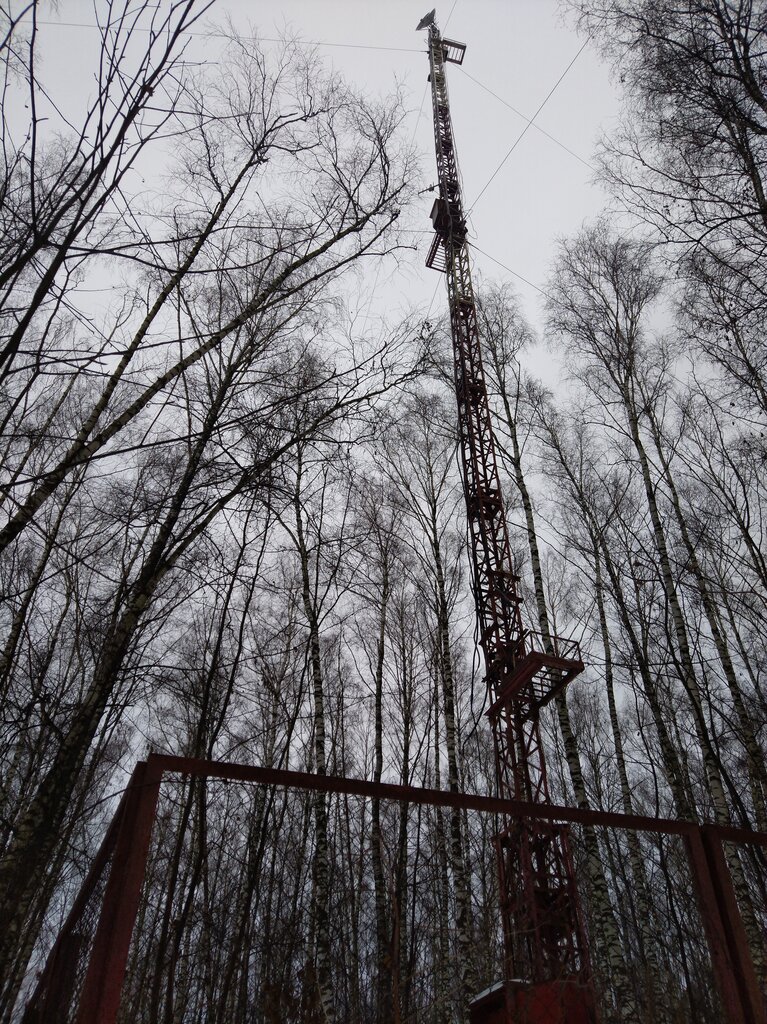 Turistik yerler Заброшенная вышка, Moskova ve Moskovskaya oblastı, foto