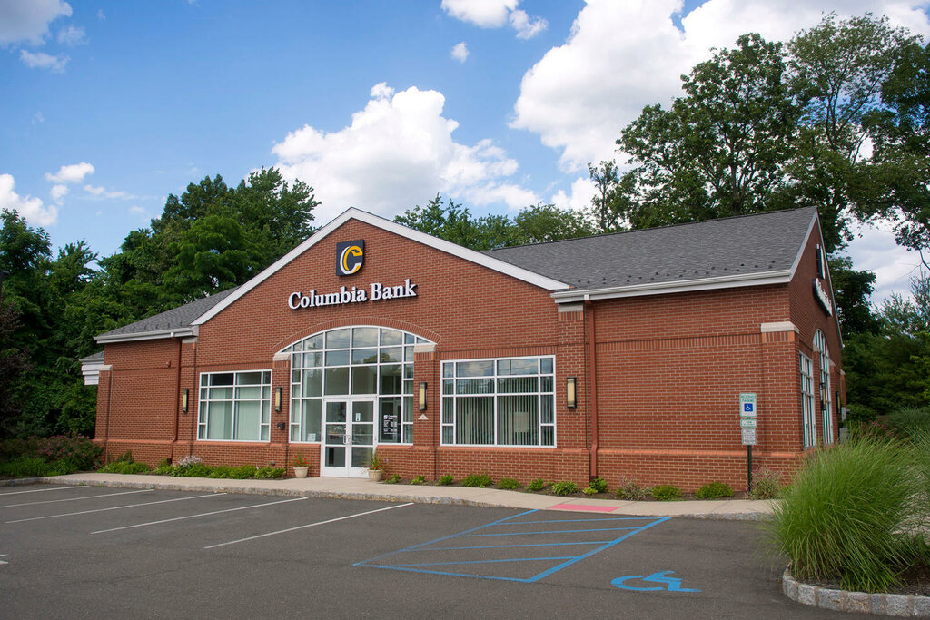 ATM'ler Columbia Bank, New Jersey Eyaleti, foto