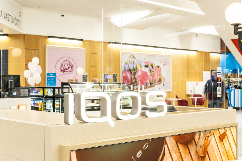 Tütün, sigara mağazaları Iqos Pop-up, Tartu, foto
