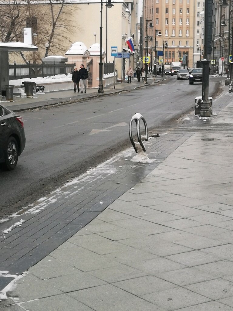 Bisiklet park yerleri Велопарковка, Moskova, foto