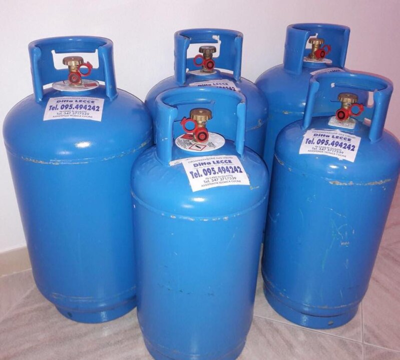 Petrol ve gaz firması Bombole Gas Ditta Lecce, Katanya, foto