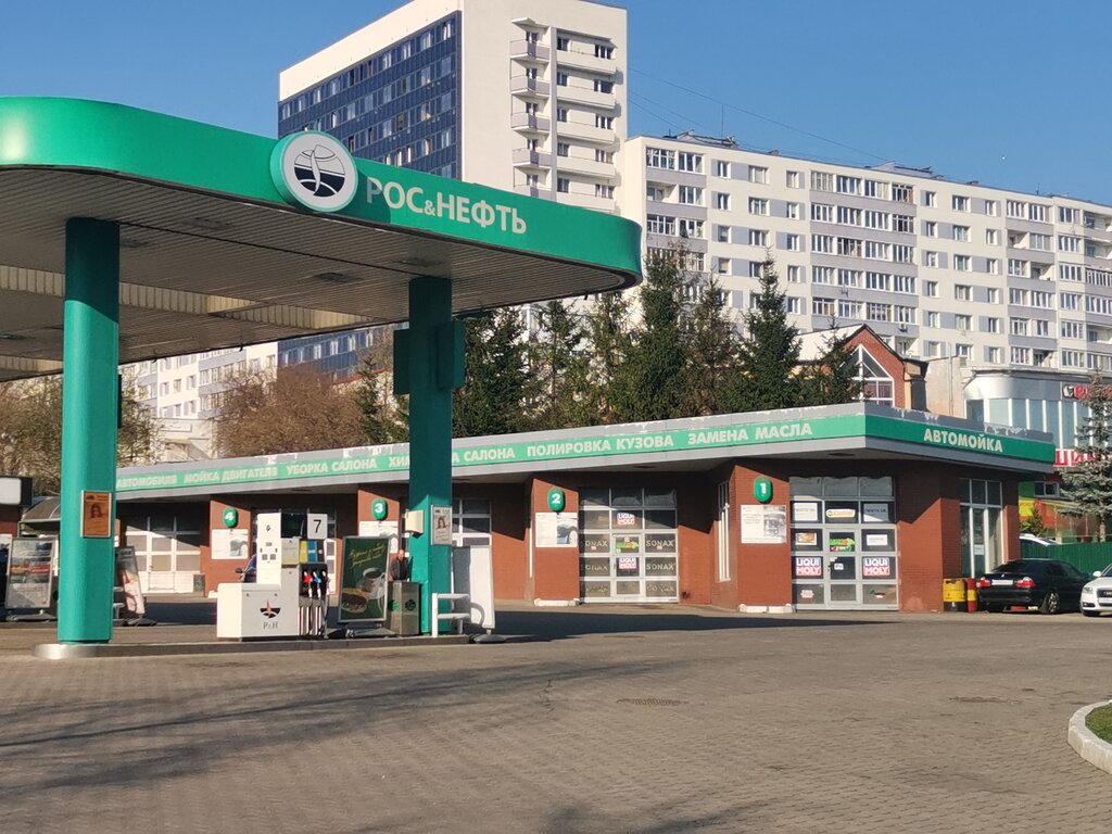 Benzin istasyonu Azs № 3 Ros&Neft, Kaliningrad, foto