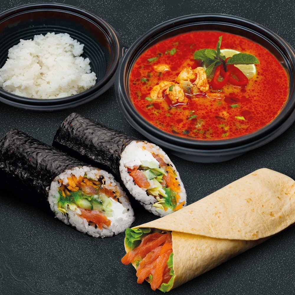 Suşi ve asya ürünleri Express-sushi, Omsk, foto