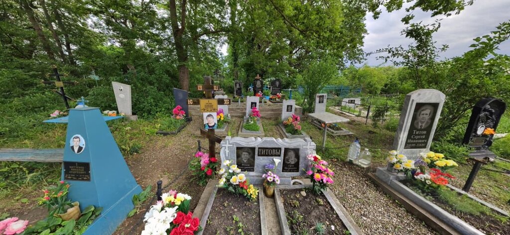 Mezarlıklar Цуревское кладбище, Krasnodarski krayı, foto