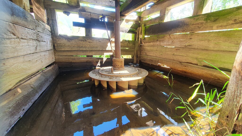 Turistik yerler Водяная мельница, Grodnenskaya oblastı, foto