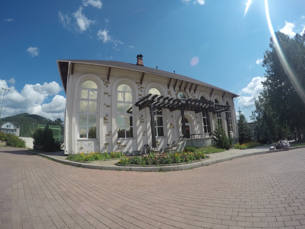 Resort oteller, tesisler Manskaya krepost, Krasnoyarski krayı, foto