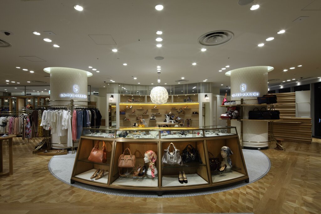 Giyim mağazası United Arrows Shibuya Shinqs, Tokyo, foto