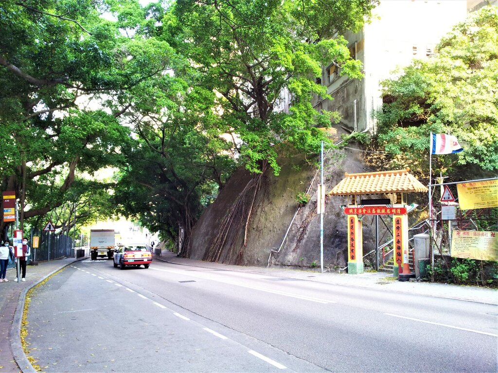 Pagoda Buddhish To Chi Fat She, Hong Kong, foto