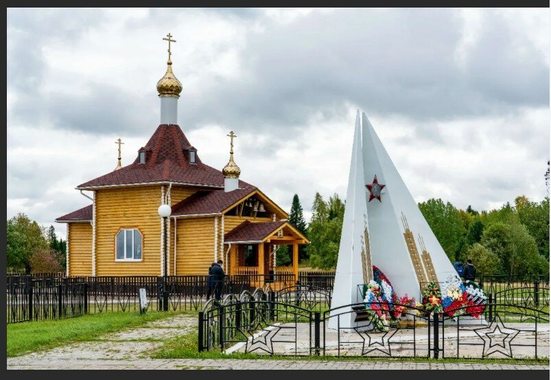 Ortodoks kiliseleri Православный храм, Tomskaya oblastı, foto