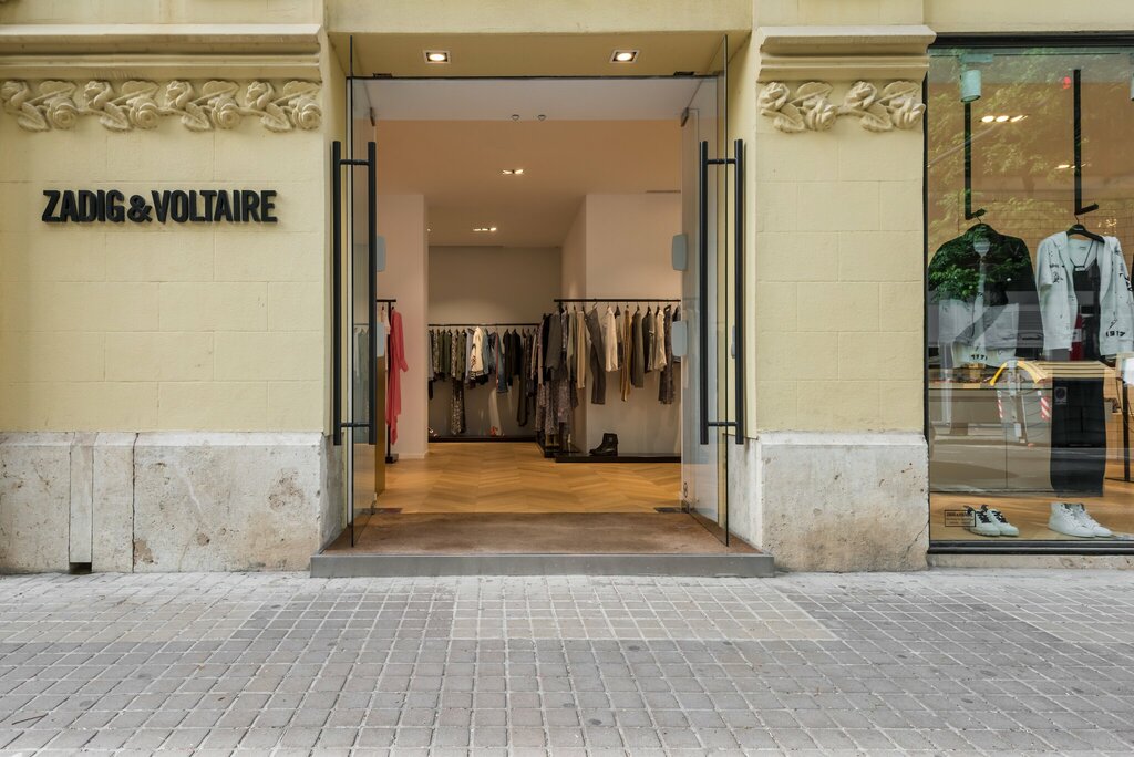 Giyim mağazası Zadig&Voltaire, Valensiya, foto