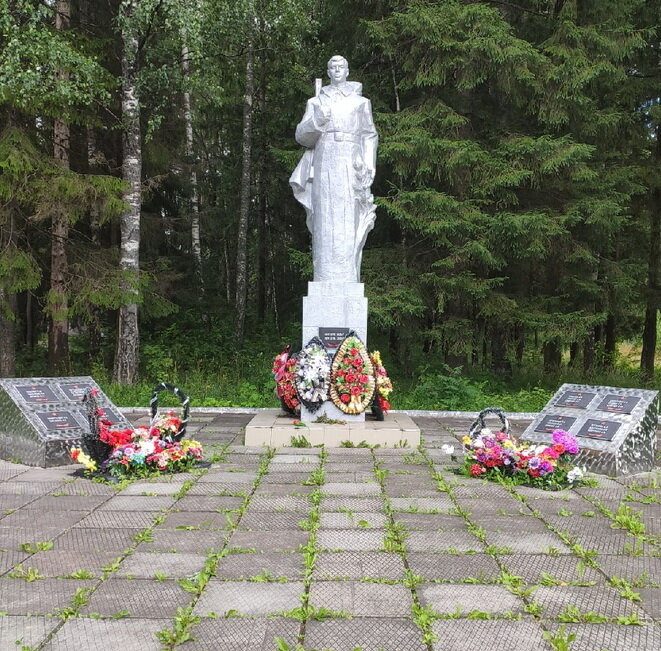 Anıt, heykel Воинам-землякам, Vologodskaya oblastı, foto