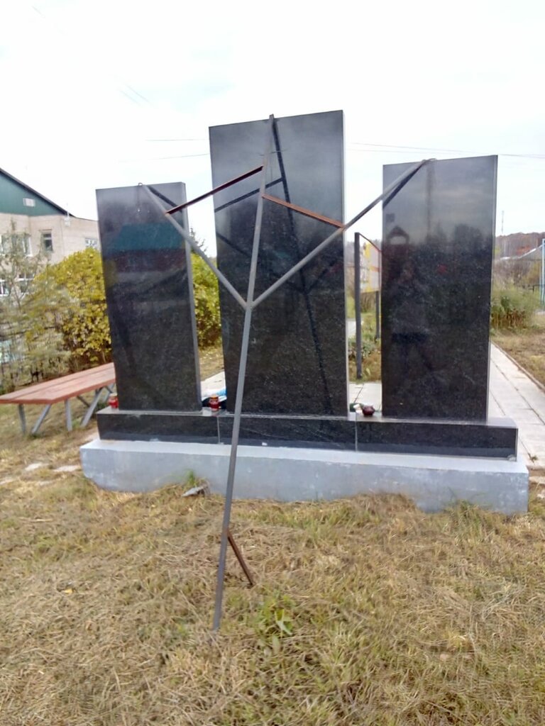 Anıt, heykel Павшим в Великой Отечественной войне, Permski krayı, foto
