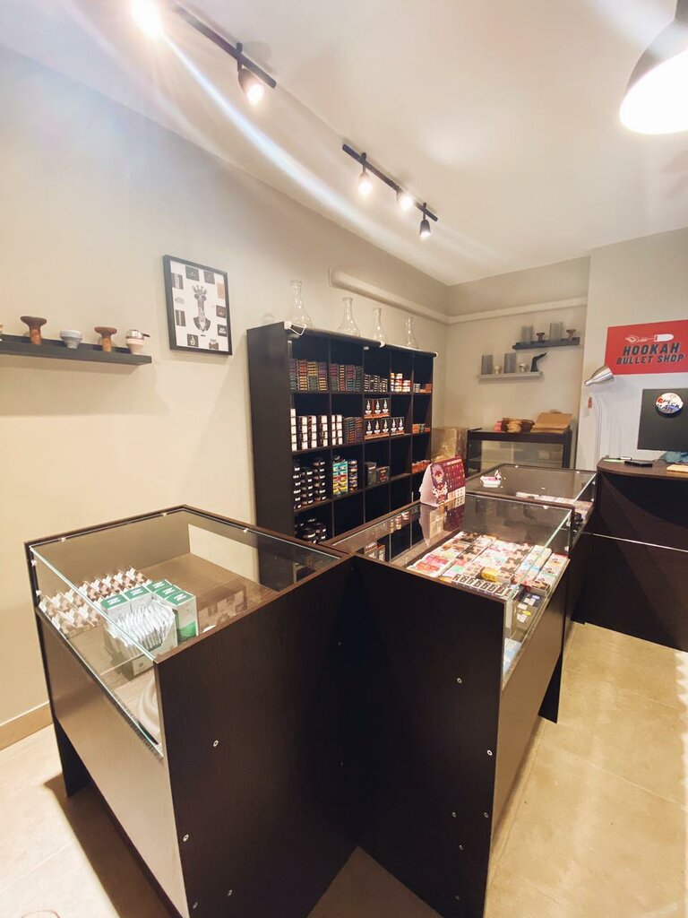 Tütün, sigara mağazaları Hookah bullet shop, Moskova, foto