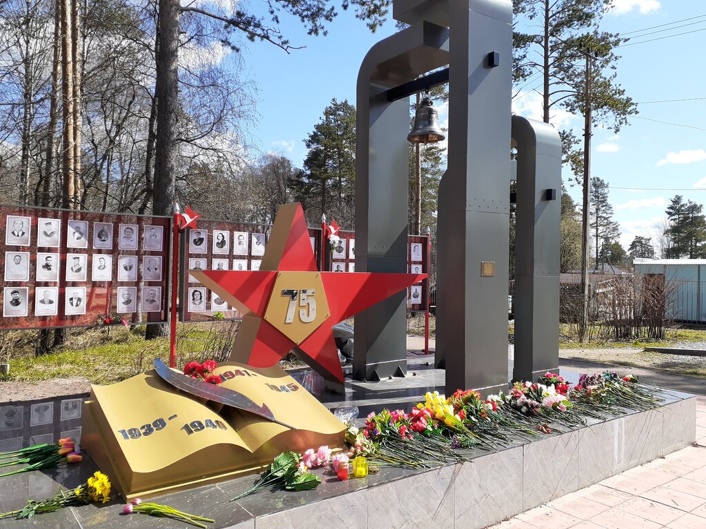 Anıt, heykel Мемориал "Книга памяти. Бессмертный полк", Saint‑Petersburg ve Leningradskaya oblastı, foto