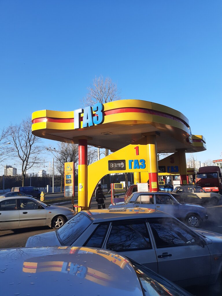 Otogaz dolum istasyonu Agzs Rodnik Moskovskiy, Harkiv, foto