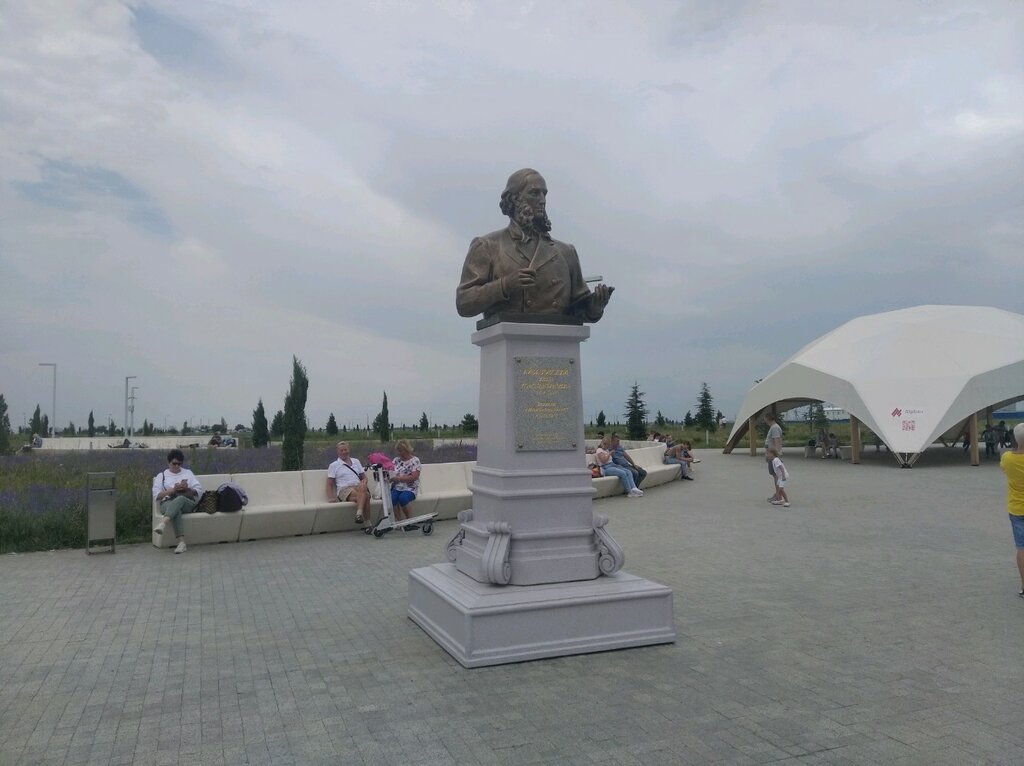Anıt, heykel И. К. Айвазовский, Kırım Cumhuriyeti, foto