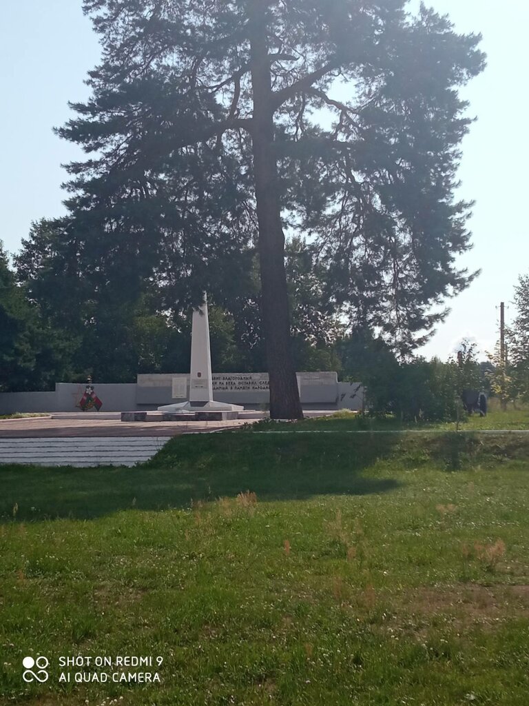 Anıt, heykel Воинское захоронение № 4524, Novolukoml, foto