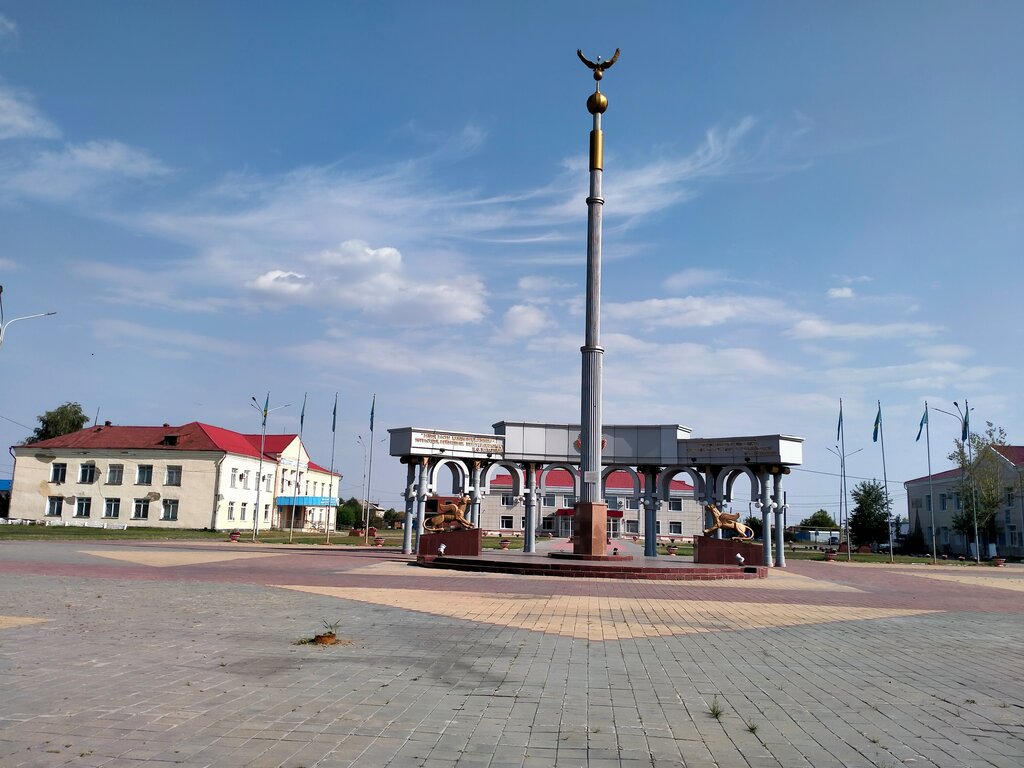 Turistik yerler Burkit, Kostanay eyaleti, foto