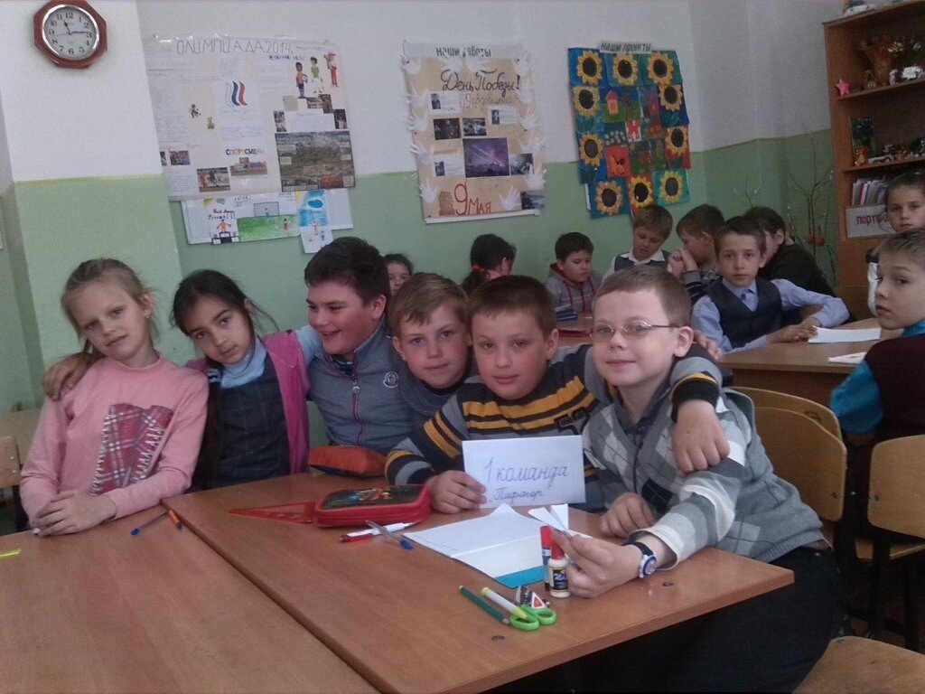 Ortaokul Обидимская средняя общеобразовательная школа, Tulskaya oblastı, foto