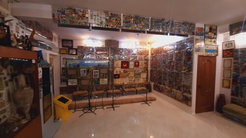 Müzeler ve sanat galerileri Museum of Magnets and Historical Crimean Studies Fort Una, Kırım Cumhuriyeti, foto