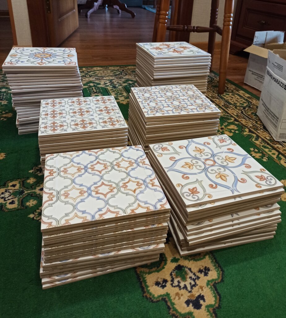 Seramik fayans Kerama Marazzi, Moskova ve Moskovskaya oblastı, foto