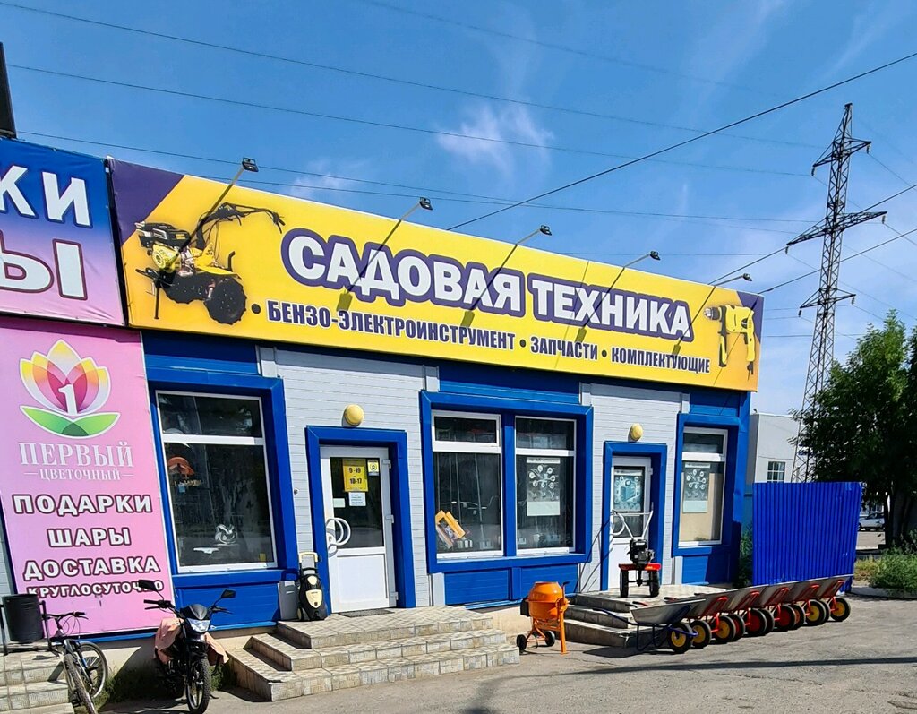 Elektrik ve benzinle çalışan aletler Магазин садовой техники, Orenburg, foto