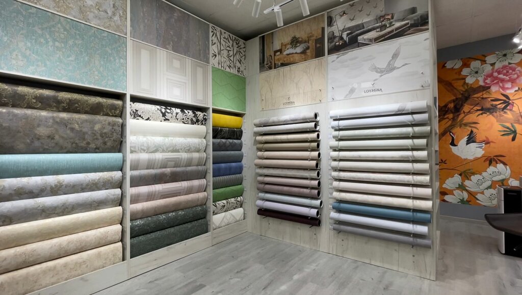 Duvar kağıdı mağazaları OboiGrad, Moskova, foto