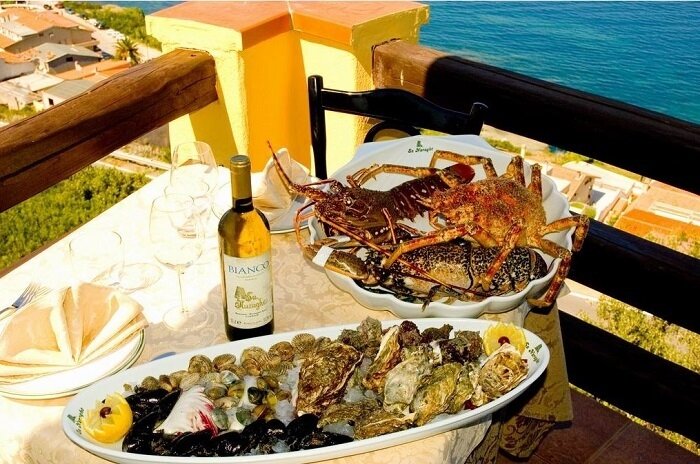 Restoran Ristorante su Nuraghe, Sardunya, foto