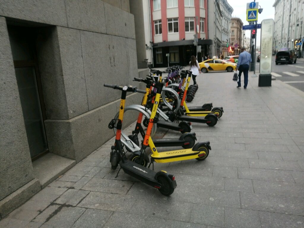 Bisiklet park yerleri Bicycle parking, Moskova, foto