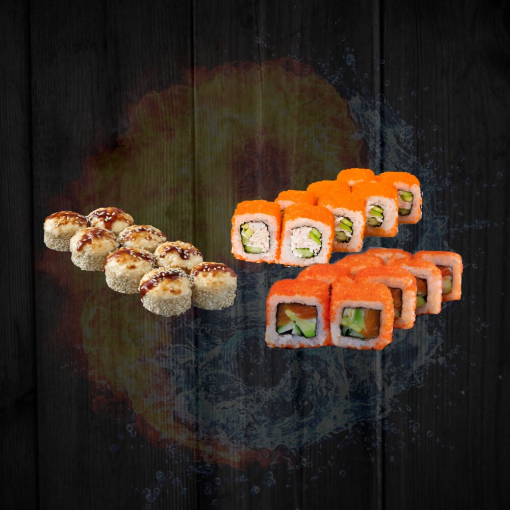 Hazır yemek teslim servisleri Суши Огонь, Lugansk, foto