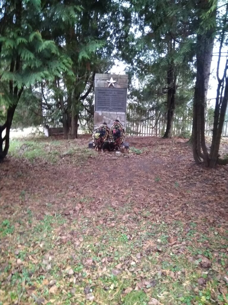 Anıt, heykel Обелиск односельчанам, Moskova ve Moskovskaya oblastı, foto