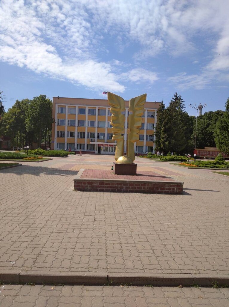 Anıt, heykel В честь 50-летия Победы в Курском сражении, Stroitel, foto