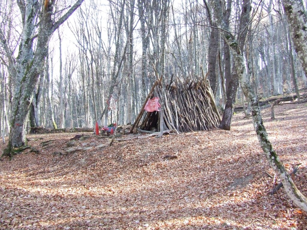 Dağ geçidi Перевал Дедов курень, Kırım Cumhuriyeti, foto