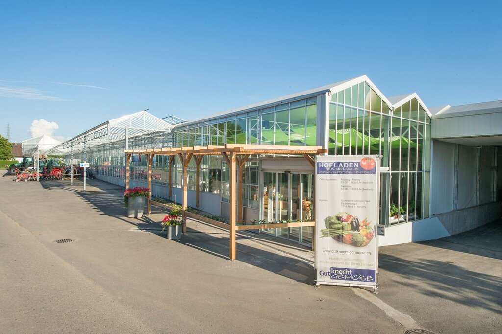 Market Gutknecht Gemüse Hofladen, Fribourg, foto