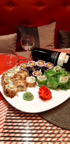 Suşi restoranı Pizzeria Sushi Bar DIdvAL, Kalininsk, foto