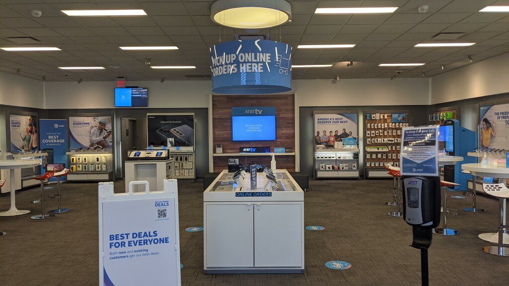 Cep telefonu ve aksesuarları satış mağazaları At&t Store, Minnesota Eyaleti, foto