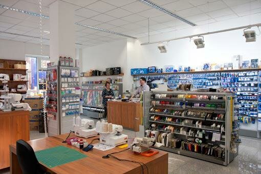 Dikiş ekipmanları Näh-Zentrum Maxen, Viersen, foto