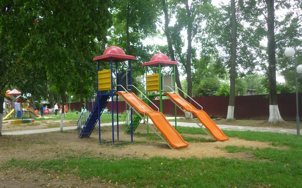 Oyun alanı Playground, Lixoslavl, foto