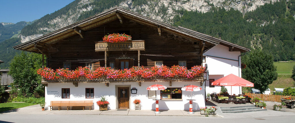 Kahve dükkanları Camping, Appartements & Restaurant Seehof am Reintalersee, Tirol, foto