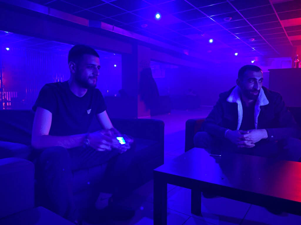 Nargile kafeler Blasting смоке, Başkurdistan, foto